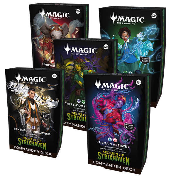 Magic: The Gathering - Secrets of Strixhaven - Commander Set ...