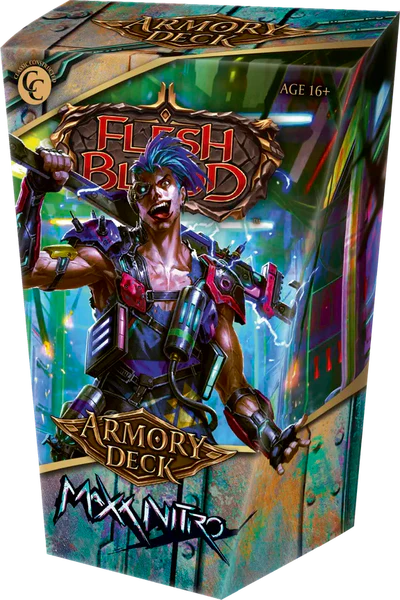 Flesh and Blood TCG - Armory Deck Maxx Nitro - Improbable Escapes ...