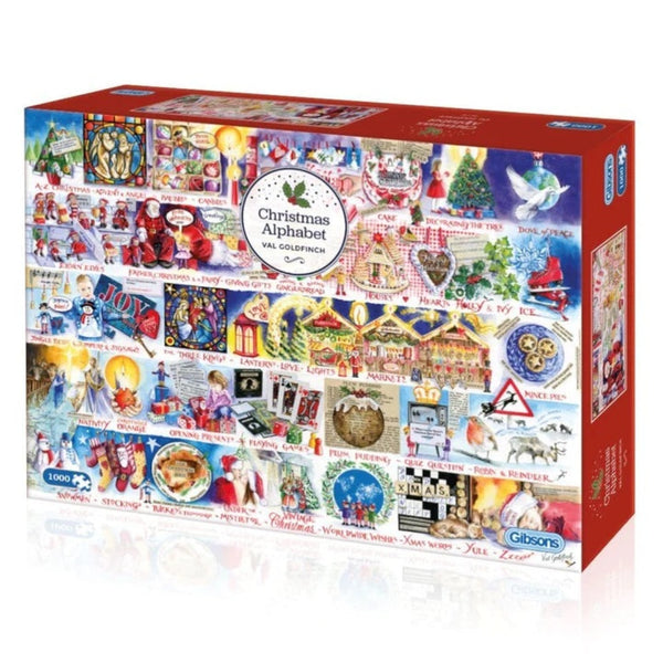 Puzzle: 1000 Christmas Alphabet - Improbable Escapes: Wonderland